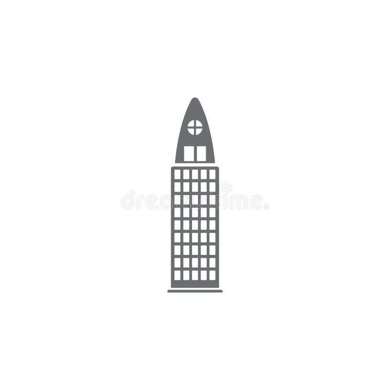 Skyscraper Building Icon. Simple Element Illustration. Skyscraper ...