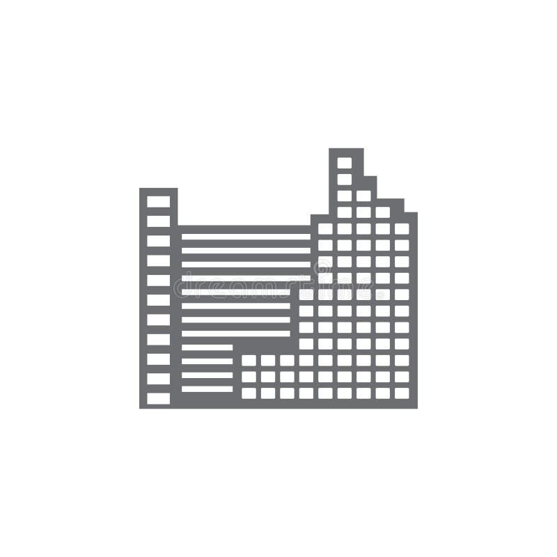 Skyscraper Building Icon. Simple Element Illustration. Skyscraper ...