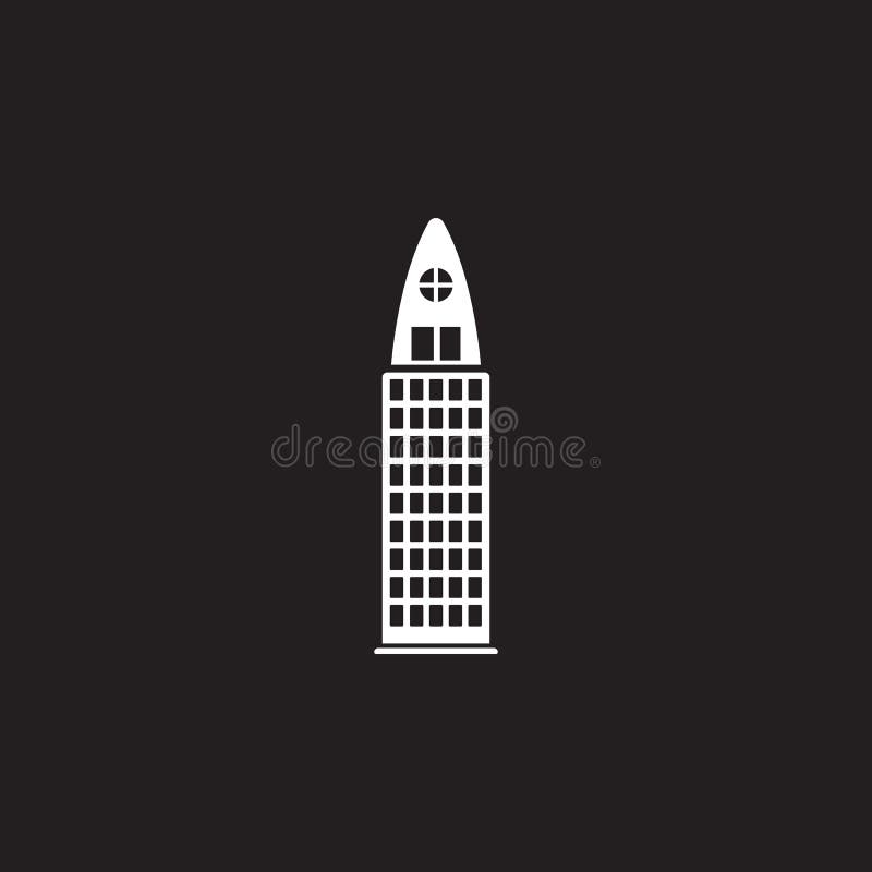 Skyscraper Building Icon. Simple Element Illustration. Skyscraper ...