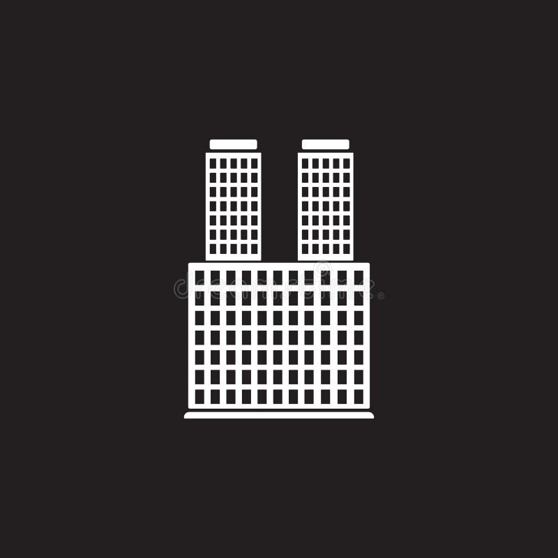 Skyscraper Building Icon. Simple Element Illustration. Skyscraper ...