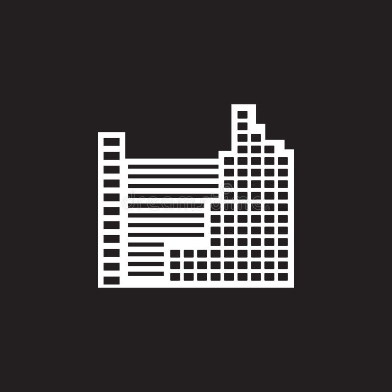 Skyscraper Building Icon. Simple Element Illustration. Skyscraper ...