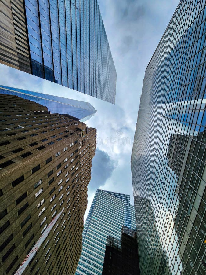 Skyscraper Building in Perspective. Skyscraper Modern City. City ...