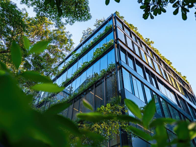 Skyscraper Building with Windows Stock Photo - Image of structure, tall ...