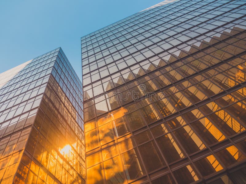 Skyscraper Buildings and Sky View Stock Photo - Image of district, life ...