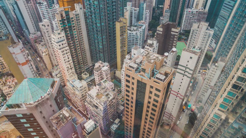 Skyscraper Buildings and Sky View Stock Image - Image of downtown ...