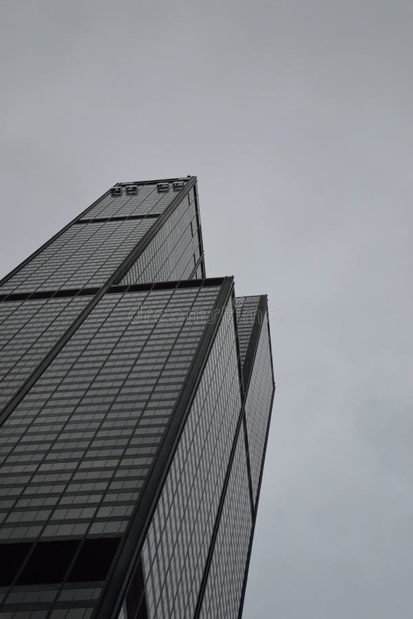 Skyscraper in city stock photo. Image of modern, clear - 166032228