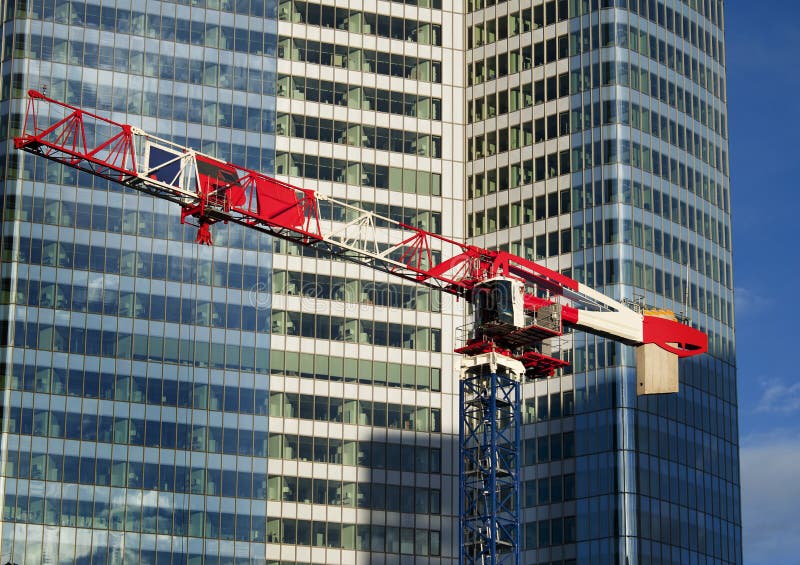 Construction Crane from Above Stock Photo - Image of city, high: 11185462