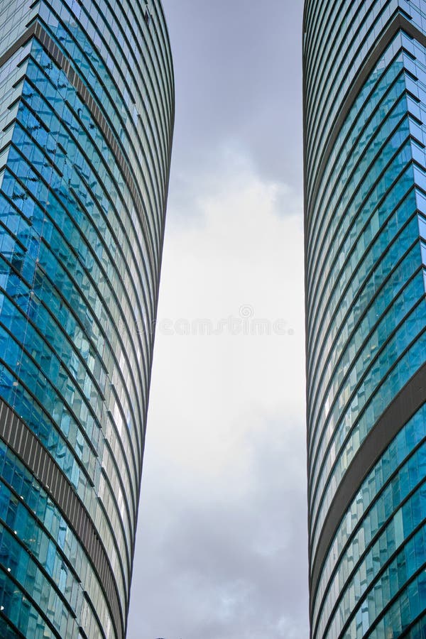 Skyscraper Construction. Close Up Stock Image - Image of development ...