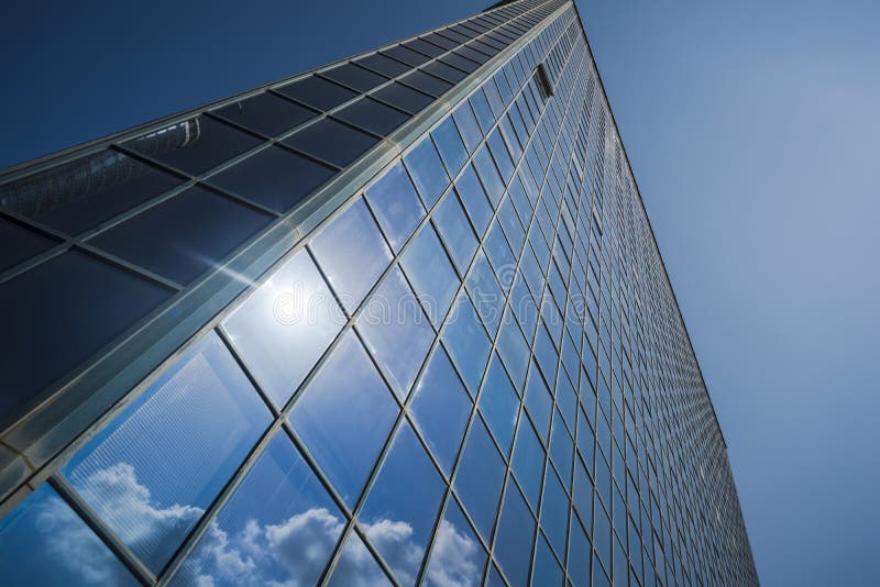 Skyscraper facade stock photo. Image of background, detail - 61855878