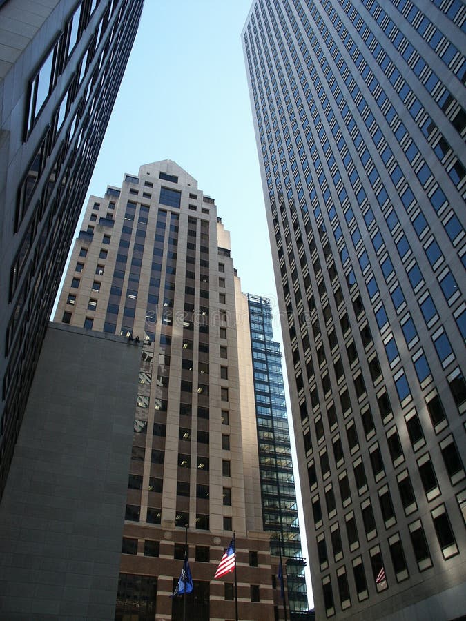 Skyscraper Facades stock image. Image of glass, america - 472087