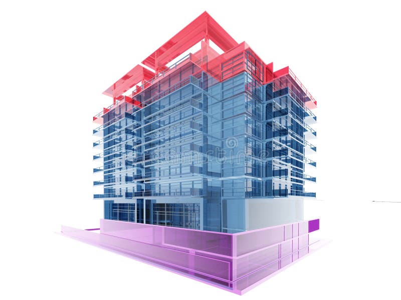 Skyscraper. stock illustration. Illustration of simplicity - 35157338