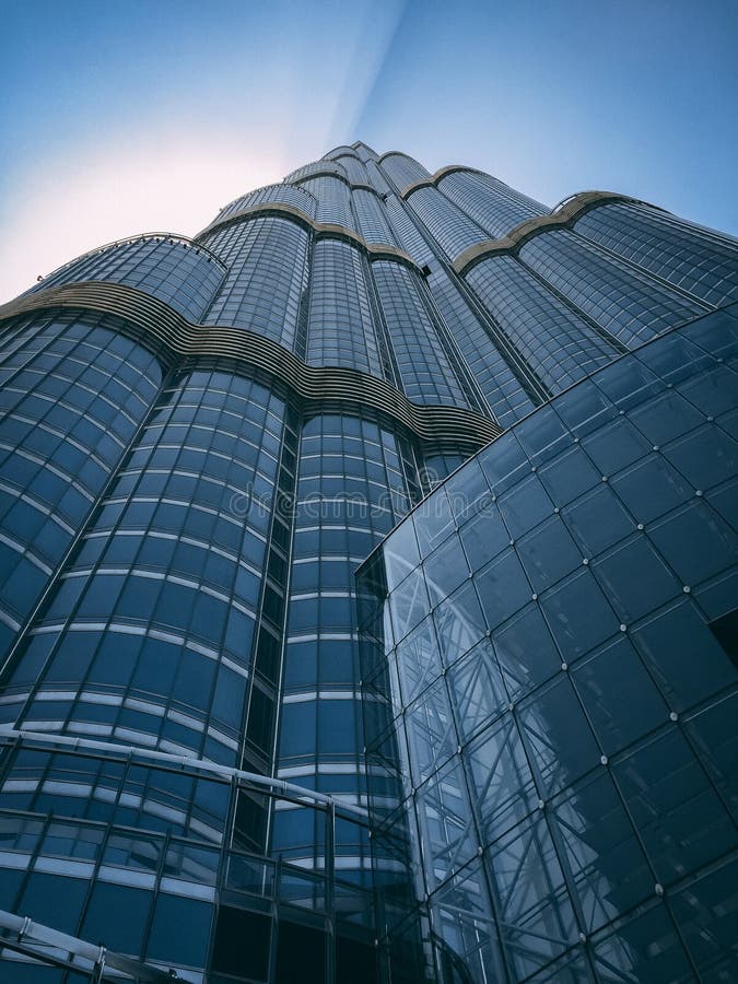 Skyscraper from ground stock image. Image of megalopolis - 141451921