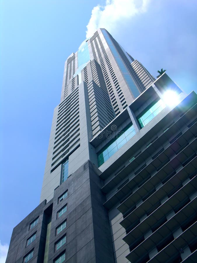 Skyscraper Hotel stock photo. Image of view, reflection - 35758