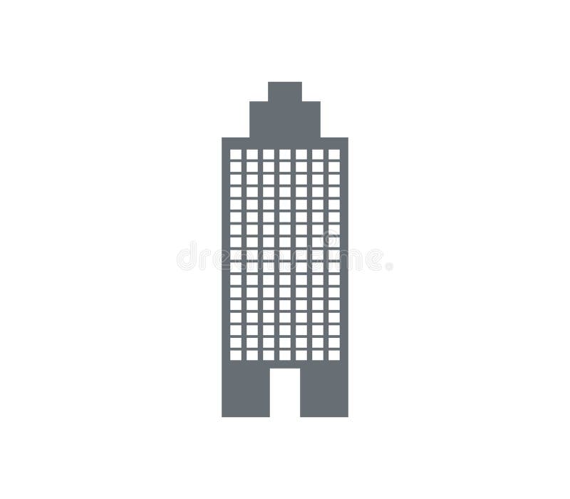 Skyscraper Icon Illustrated Stock Illustration - Illustration of ...