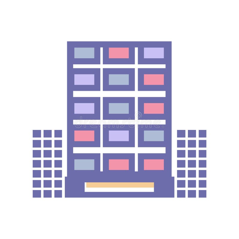 Skyscraper Icon- Vector Illustration for Architecture Design. Modern ...