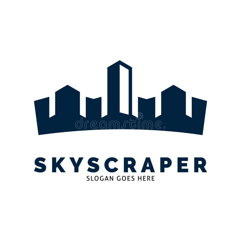 Skyscraper Icon Vector Logo Template Illustration Design Stock Vector ...