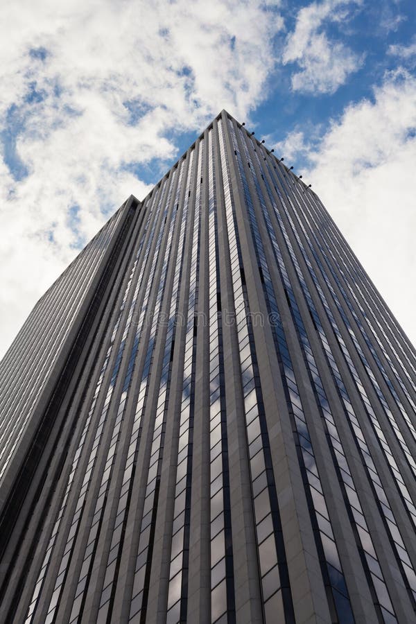 Skyscraper Low Angle View in New York City Stock Photo - Image of york ...