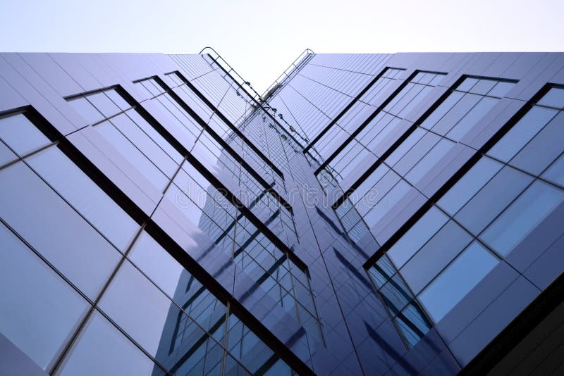 Skyscraper, Office Building Stock Photo - Image of architecture, blue ...