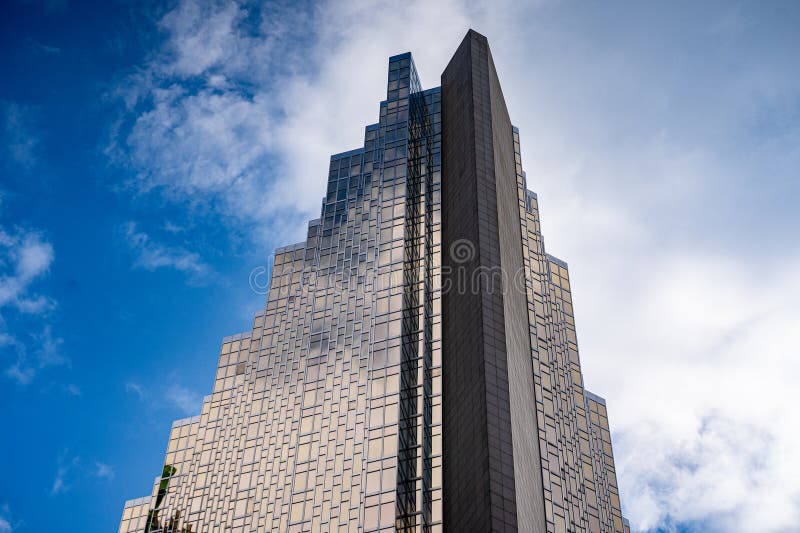Skyscraper Office Buildings in the Toronto Downtown Stock Photo - Image ...