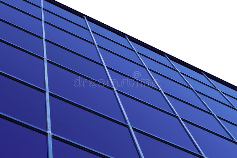 Skyscraper Perspective Finance Building Blue Glass Windows Stock Photo ...