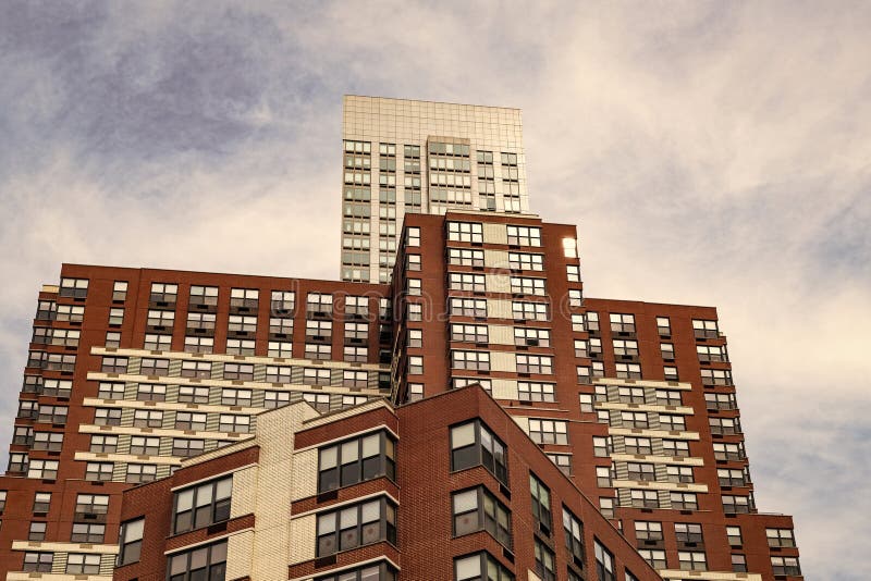 Skyscraper Perspective View. City Architecture. Architecture of Modern ...