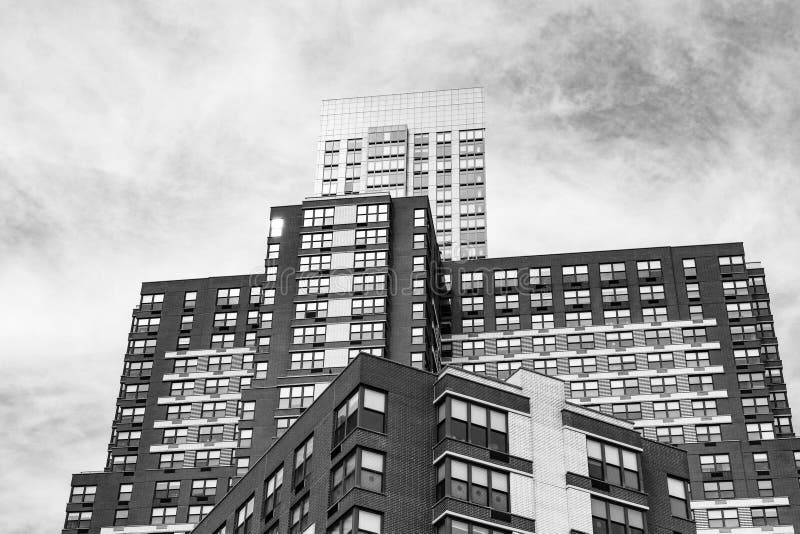 Skyscraper Perspective View. City Architecture. Architecture of Modern ...