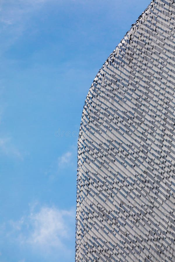 Skyscraper Profile of a Skyscraper Wall Background with Repeated ...