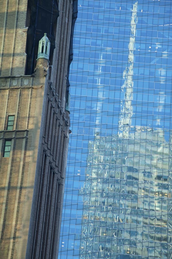 Skyscraper reflections stock image. Image of skyscraper - 13031025