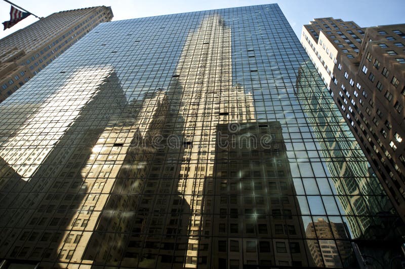Skyscraper reflections stock image. Image of skyscraper - 13031309