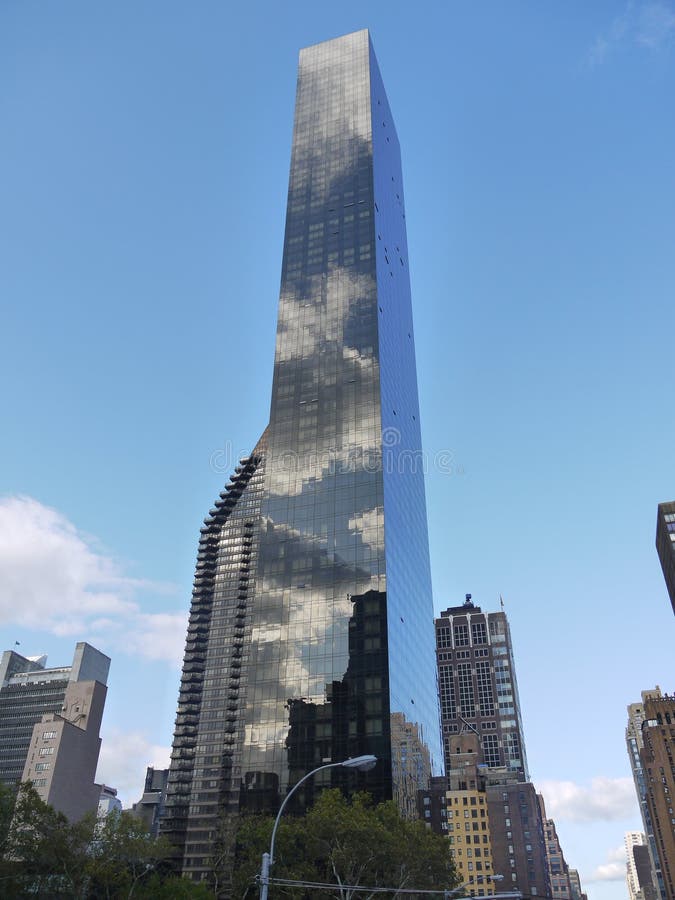 Skyscraper Reflections stock image. Image of clouds, tall - 23056197