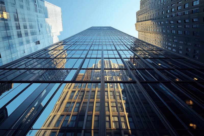 Skyscraper Reflections Capture City Architecture and Modern Design with ...