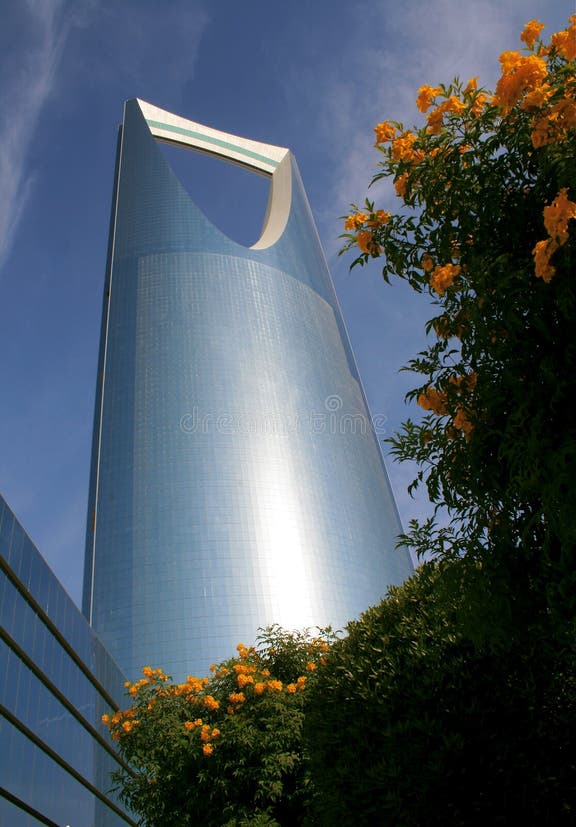 Skyscraper in Riyadh stock image. Image of arabic, arabia - 12711923