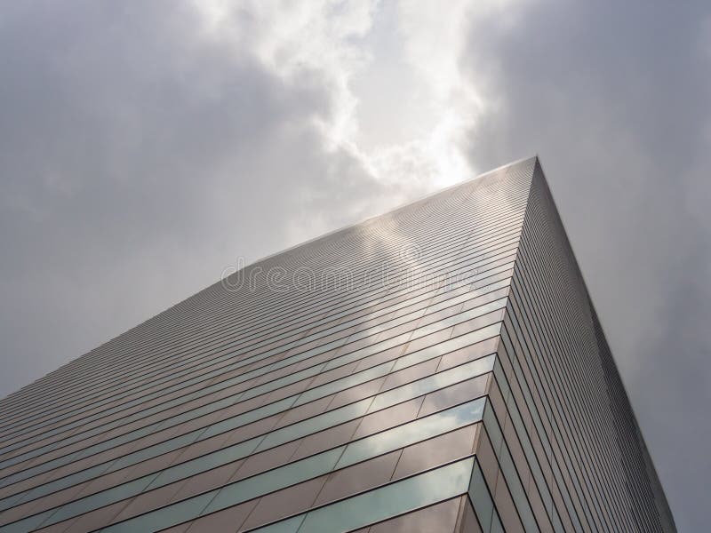 Skyscraper and Sky View stock image. Image of backgrounds - 73771051