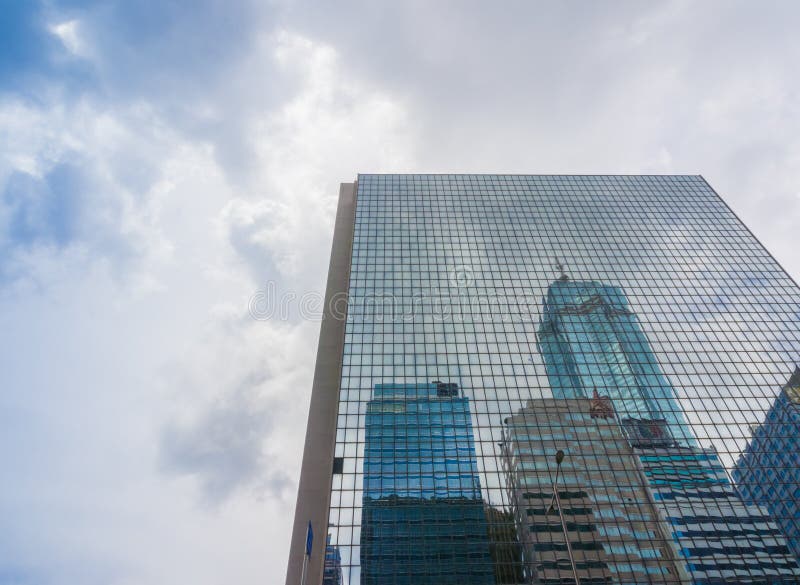 Skyscraper and Sky View stock photo. Image of downtown - 73771344