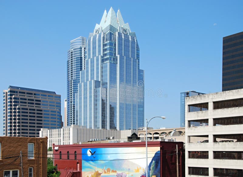 Skyline of Downtown Austin, Texas Editorial Photography - Image of ...