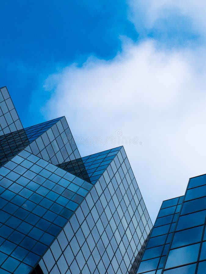 Skyscraper Structure Downtown in Montreal Stock Photo - Image of ...