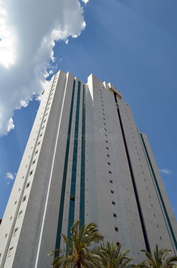 Skyscraper Tall Building is a Marble White Skyscraper Stock Photo ...