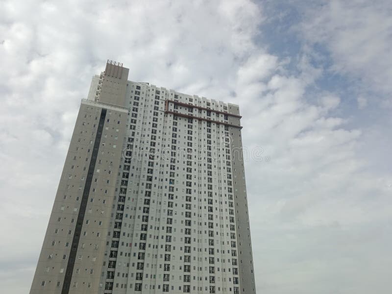 Skyscraper Towering in the City of Jakarta Stock Image - Image of ...