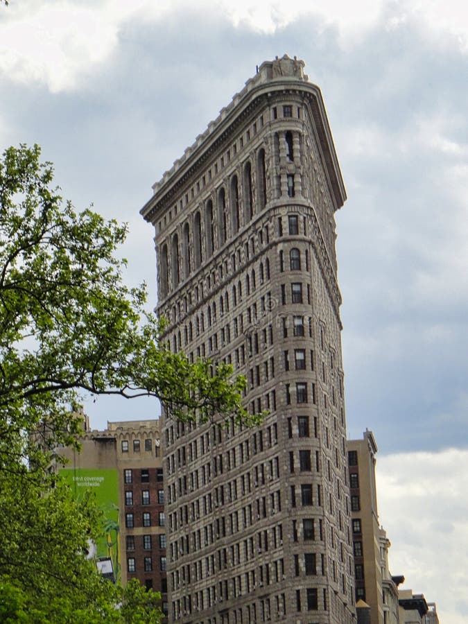 Skyscraper with a Tree in Front, Urban Design Blending Nature in the ...