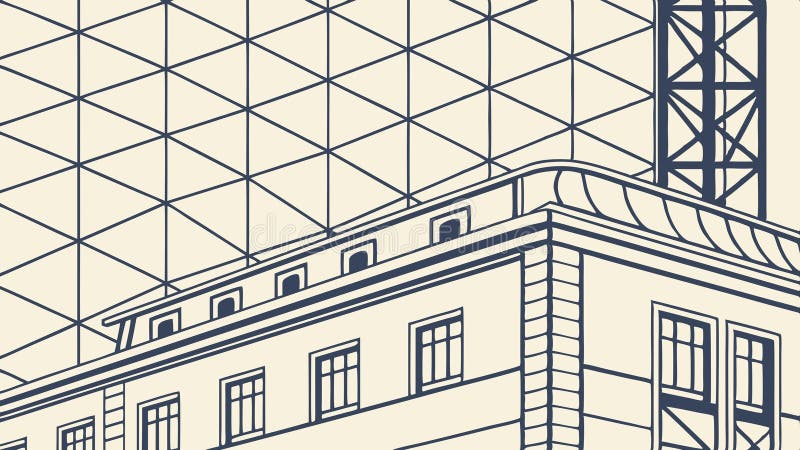 Skyscraper Under Construction, Urban Development, Building Progress and ...