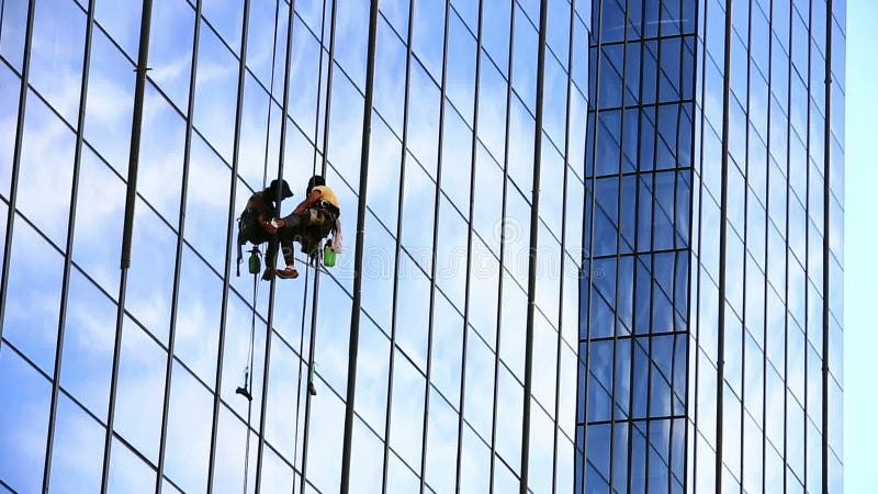 Skyscraper Window View from Metro Dubai. Subway Near Sheikh Zayed Road ...