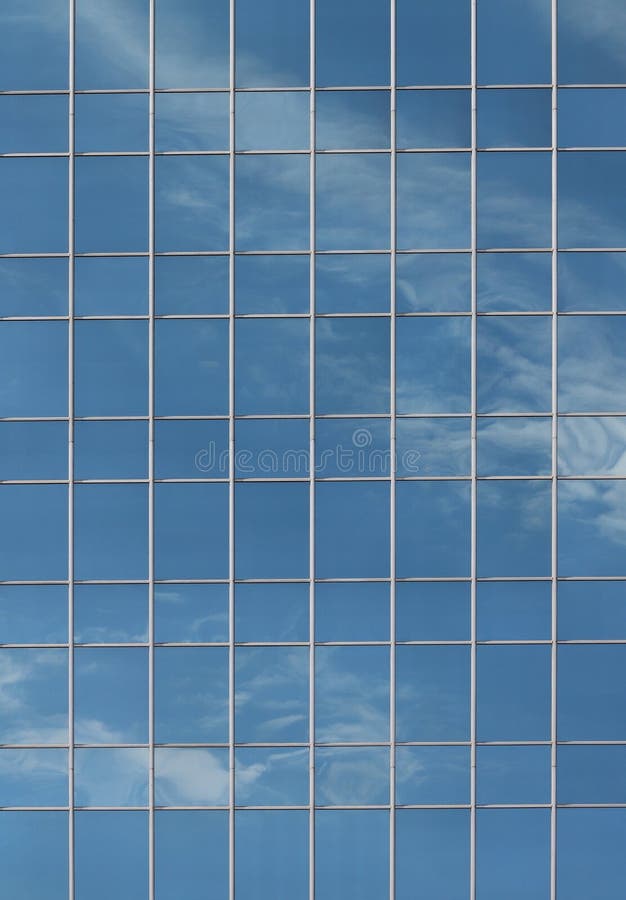 Skyscraper window panes stock photo. Image of facade - 46325552