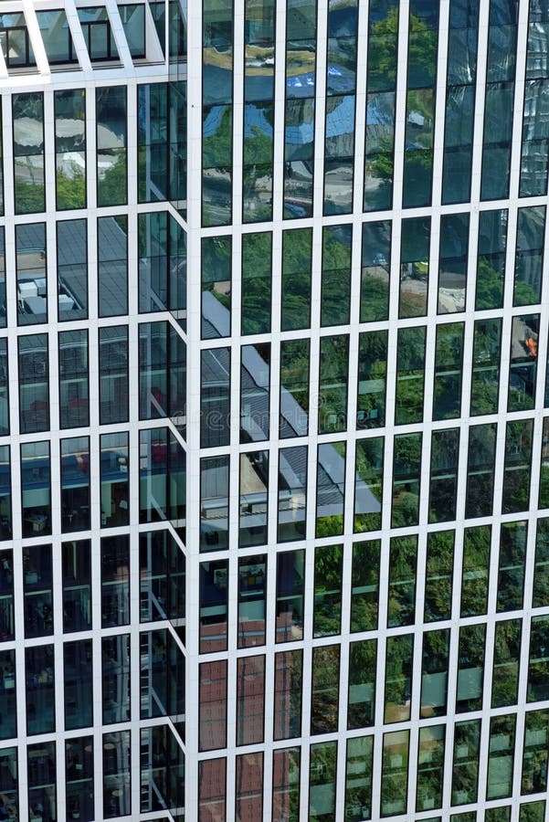 Skyscraper Windows Background Stock Image - Image of modern, downtown ...