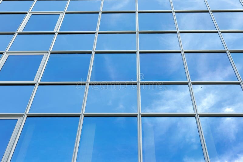 Skyscraper Windows Background Stock Photo - Image of background, glass ...