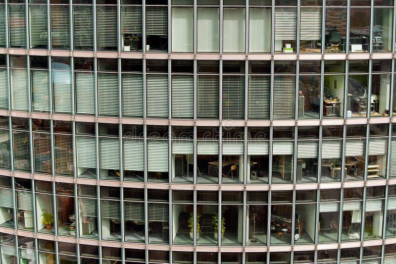 Skyscraper Windows - Building Facade Stock Photo - Image of corporate ...