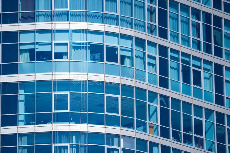 Skyscraper Windows Close Up Stock Photo - Image of building, tower ...