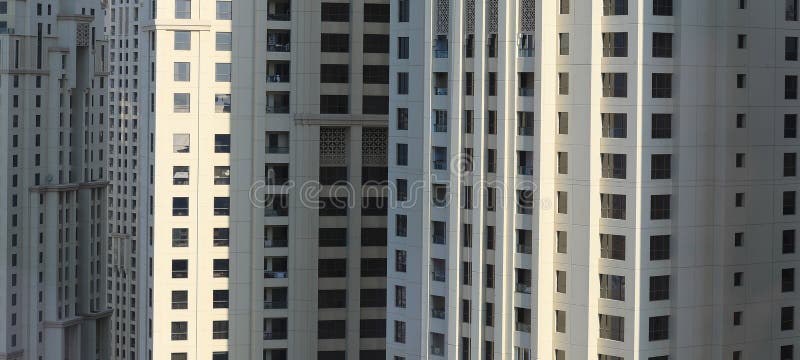 Skyscraper with Windows and Reflectionst Stock Image - Image of ...