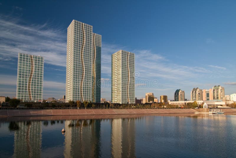 Woman Jogging Around Lake Merritt Stock Photo - Image of cityscape ...