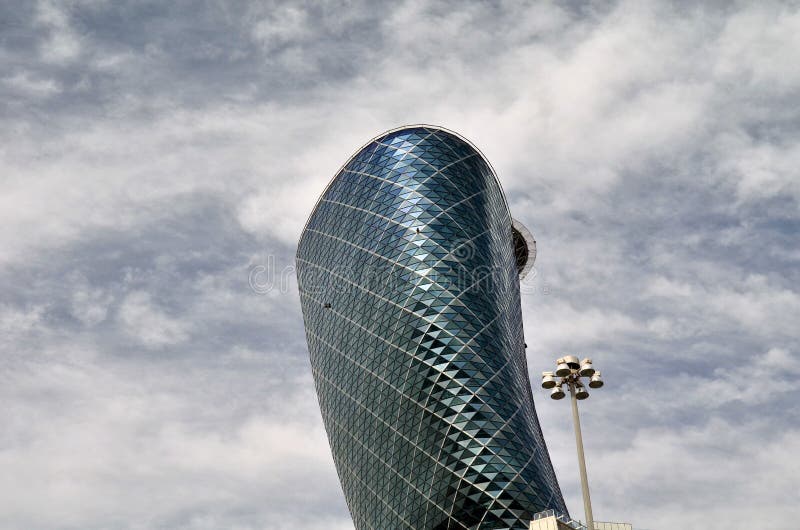 The Capital Gate Building in Abu Dhabi Editorial Stock Photo - Image of ...