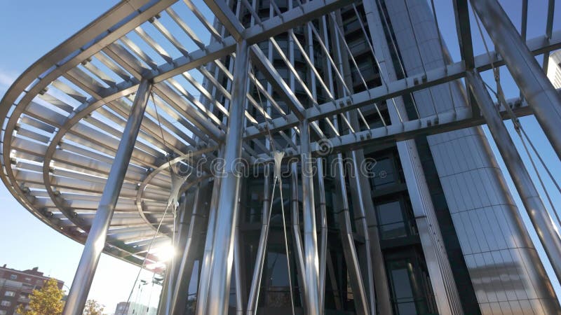 Skyscrapers in the Azca Financial District in the Centre of Madrid ...